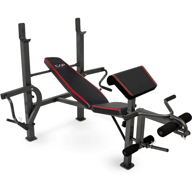 CAP Strength Standard Bench with Butterfly and Preacher Curl FMCS7250 ...