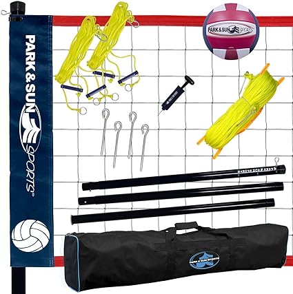 Park & Sun Spiker Sl RWB VOLLEYBALL NET SYSTEM - Sports "R" Us Ltd
